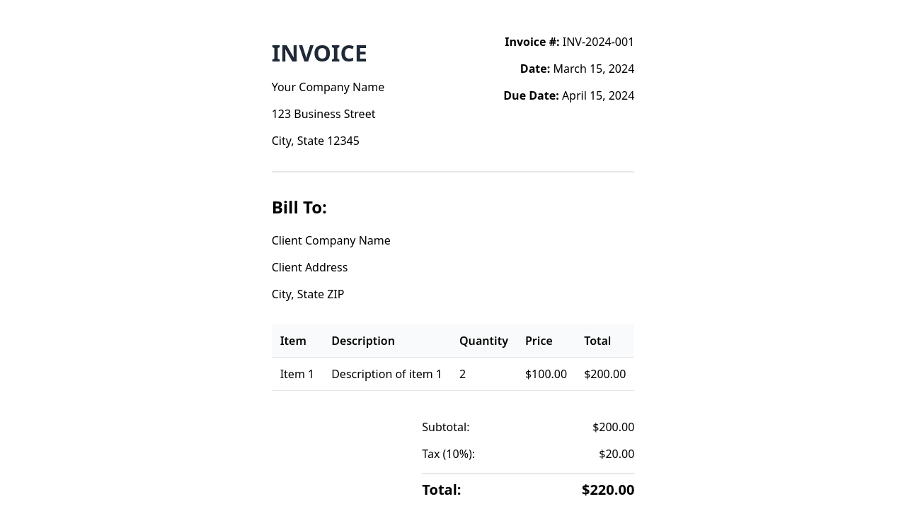 HTML to Image & PDF Conversion API